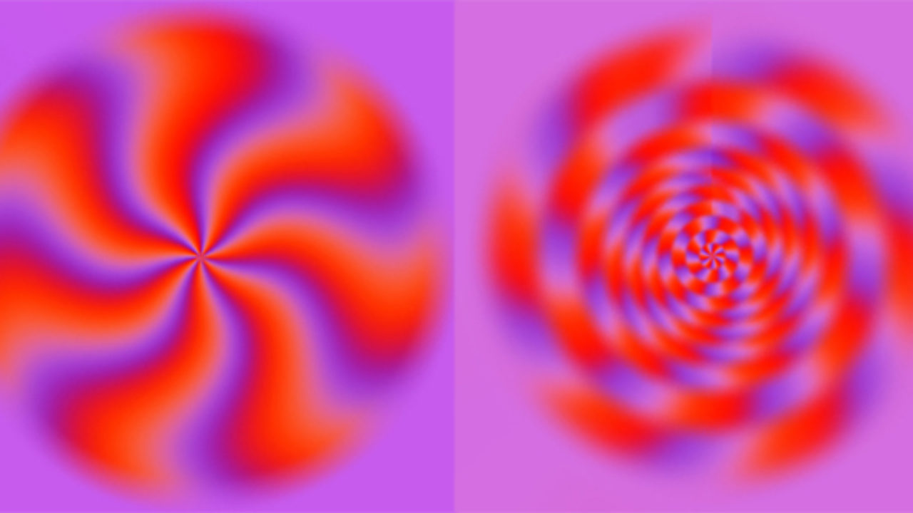 Fast Moving Optical Illusions