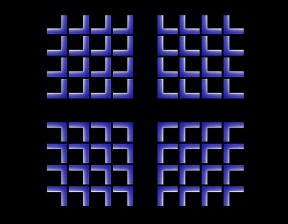 Shrinking Cross Optical Illusion