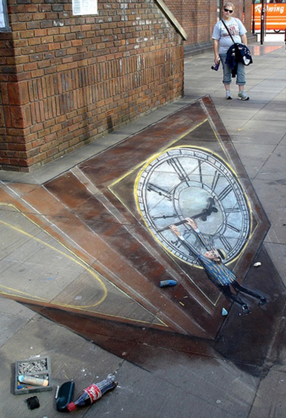 Julian Beever Rides Again!