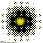 Pulsating Dot Optical Illusion