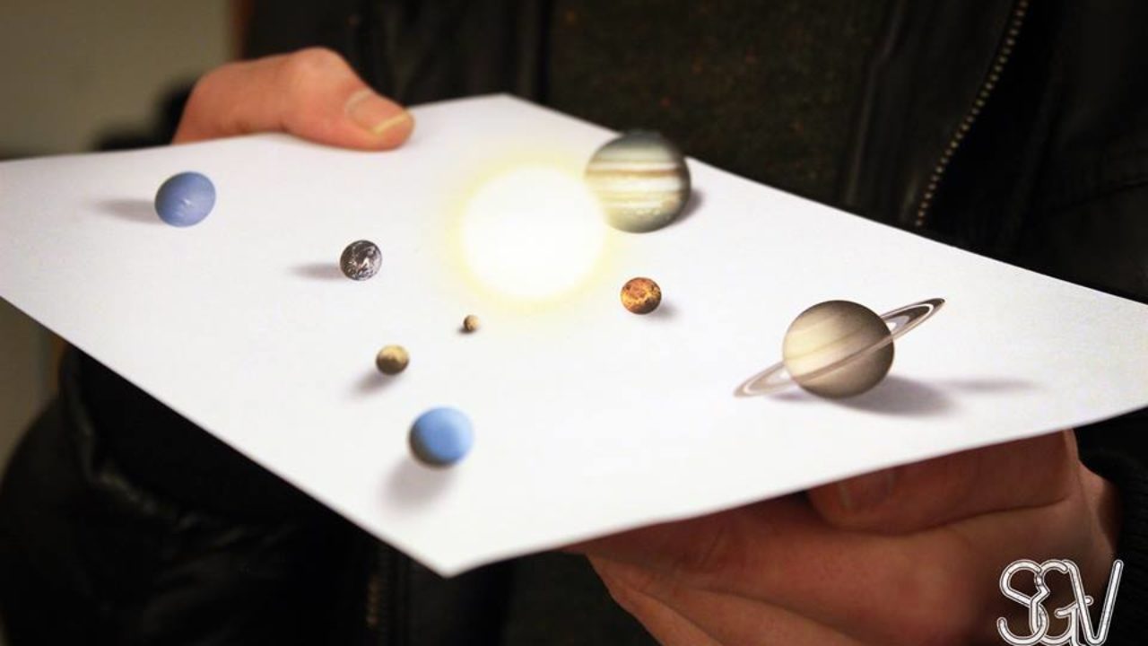 Mini Solar System Model