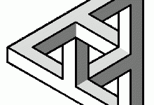 How Many Triangles Optical Illusion